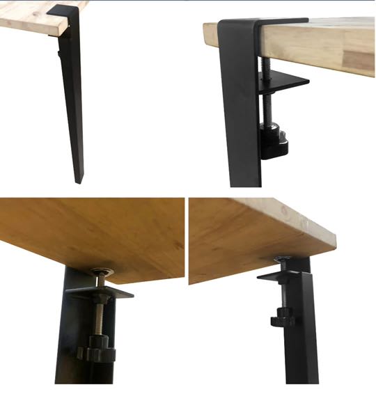 Clamp table leg, Furniture & Home Living, Furniture, Tables & Sets on ...