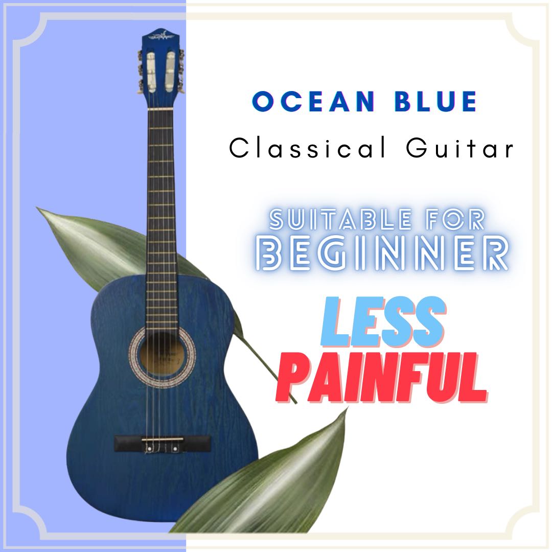 Classical Guitar (5 colours), Hobbies & Toys, Music & Media, Musical ...