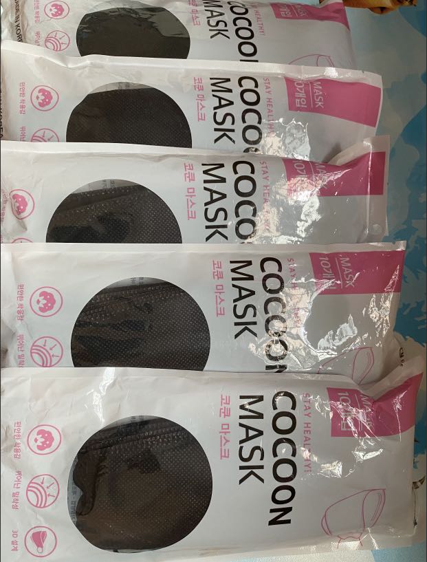 Cocoon mask 3D KF94, Health & Nutrition, Face Masks & Face Shields on ...