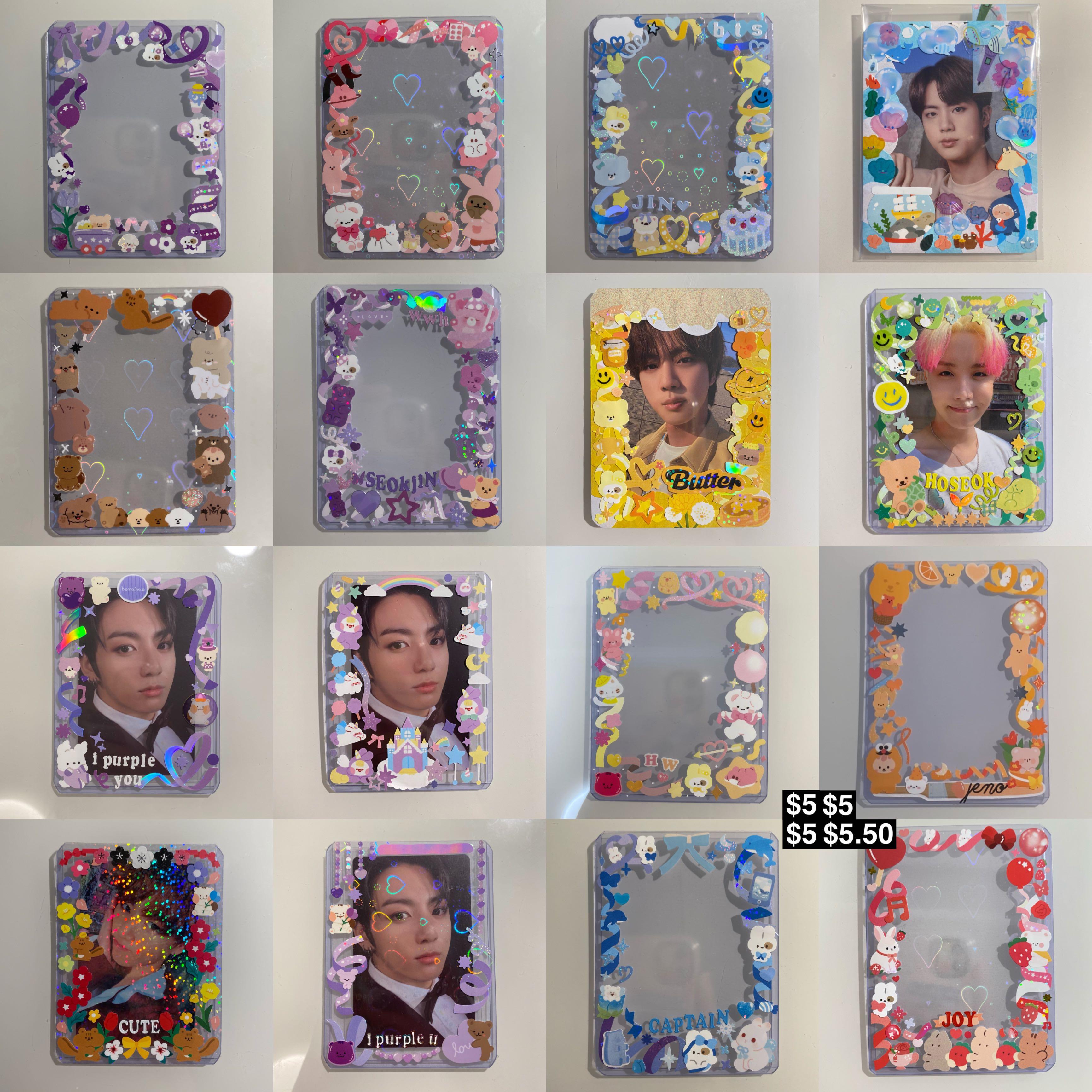 customised toploader deco ( bts nct itzy blackpink twice loona wayv ...