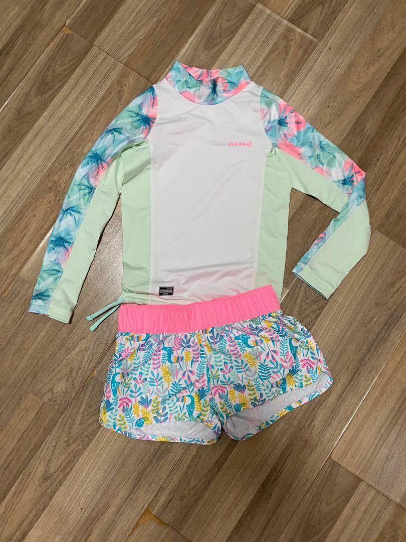 Decathlon Girls Swimwear, Babies & Kids, Babies & Kids Fashion on Carousell