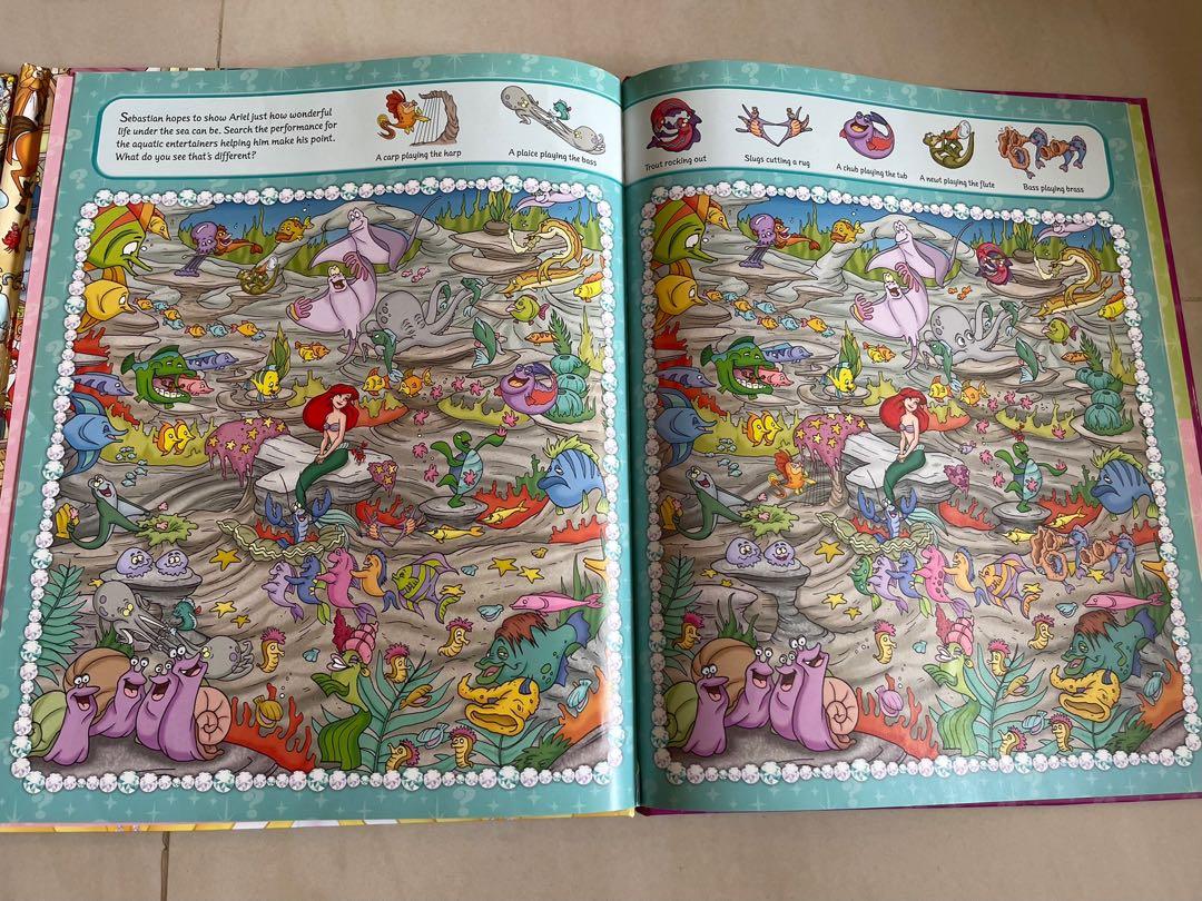 Disney Princess Look & Find series, Hobbies & Toys, Books & Magazines ...