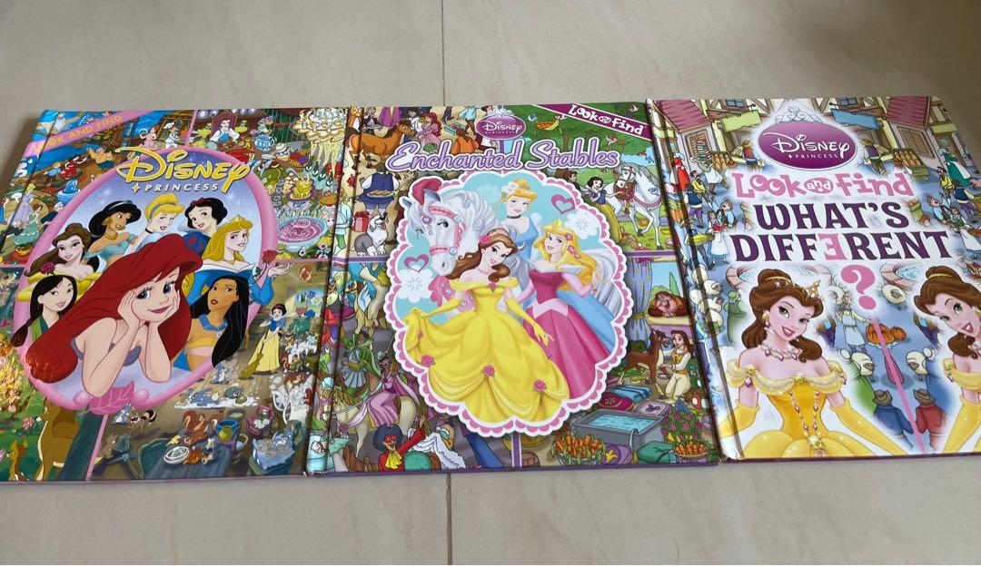 Disney Princess Look & Find series, Hobbies & Toys, Books & Magazines ...