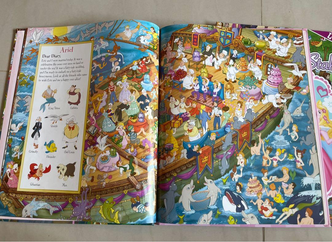 Disney Princess Look & Find series, Hobbies & Toys, Books & Magazines ...