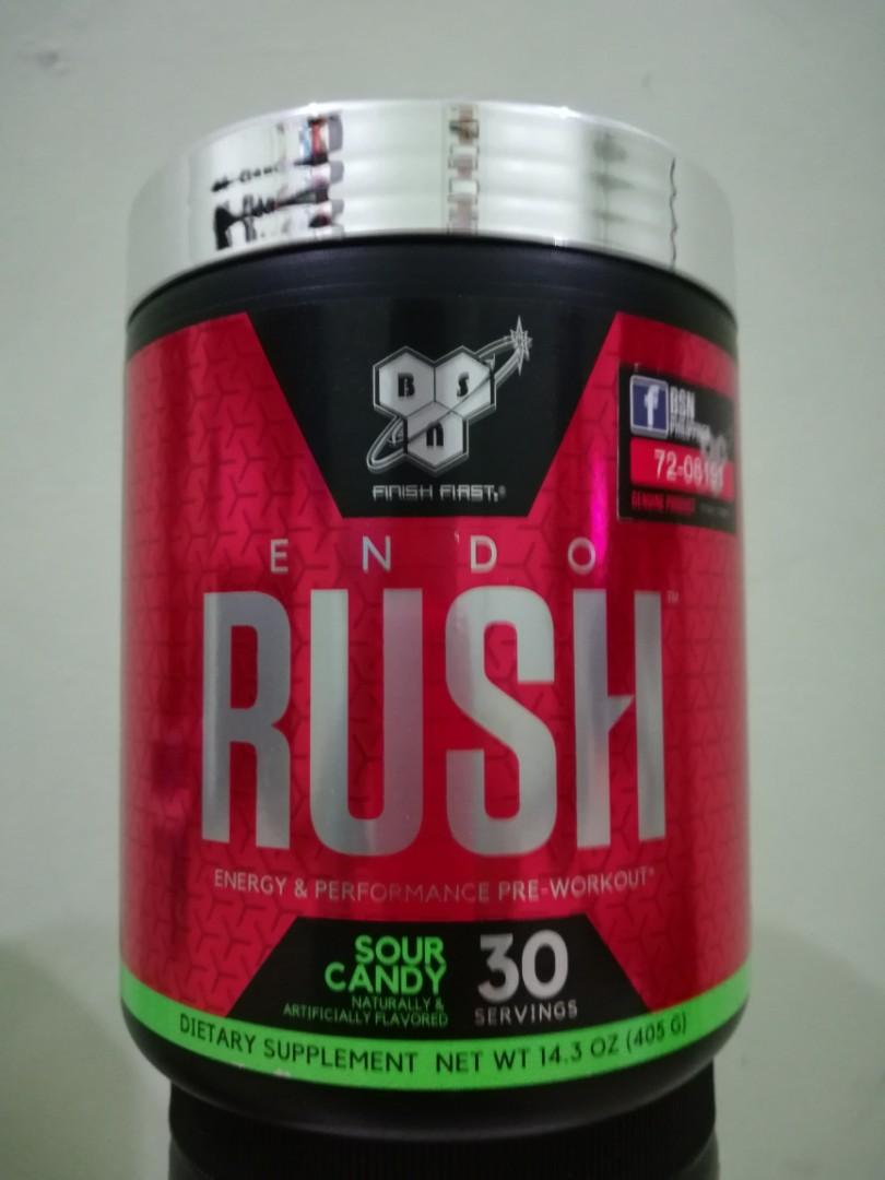 ENDO RUSH, Health & Nutrition, Health Supplements, Sports & Fitness ...