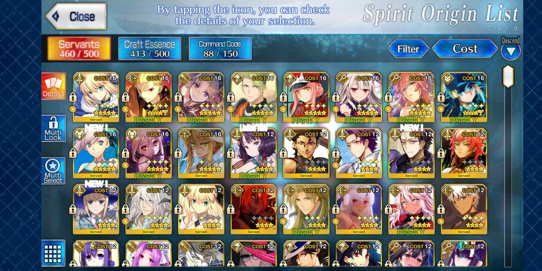 FGO 11 SSR ACCOUNT WITH MUSASHI BERSERKER, Video Gaming, Video Games ...