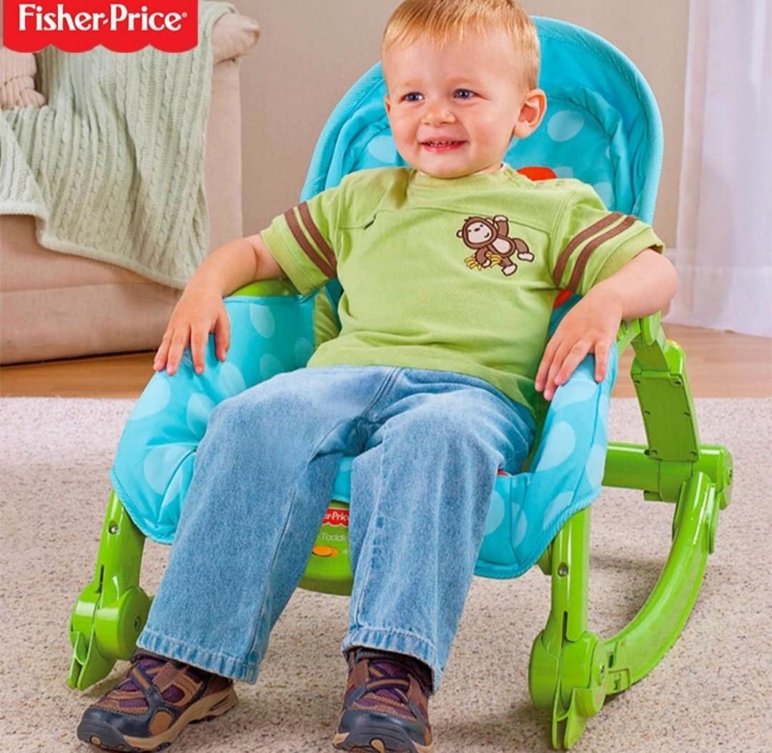 Fisher-Price Bouncer Rocker Play Gym Seahorse, Babies & Kids, Infant ...