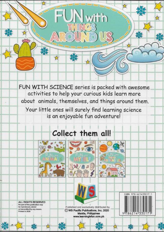 Fun with Things Around Us | English | Activity Book | Children's Book ...