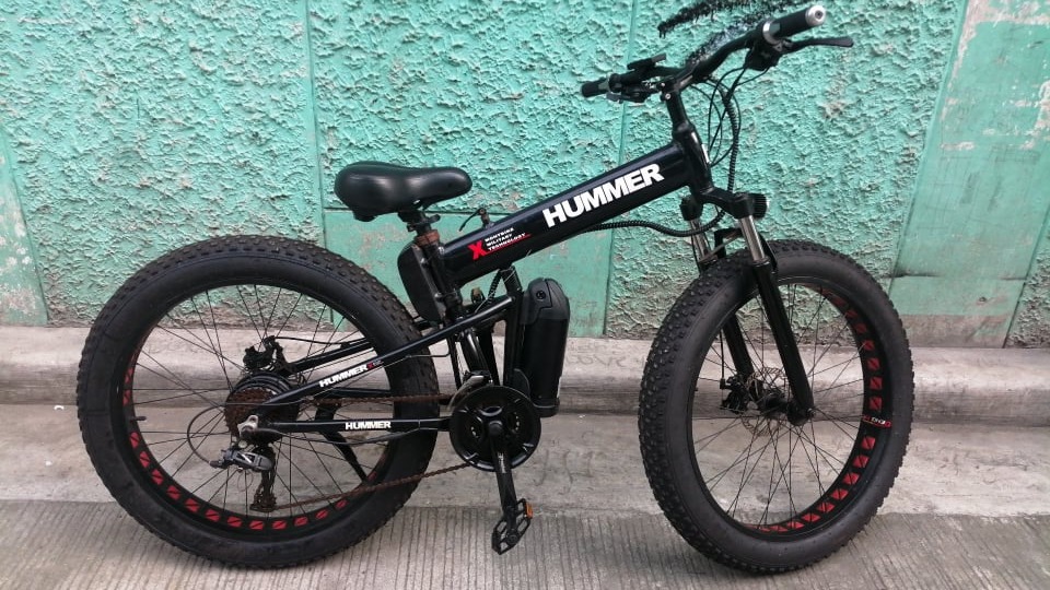 Hummer E Bike Fatbike 36V Electric Bike Folding Bike E-Bike, Sports ...
