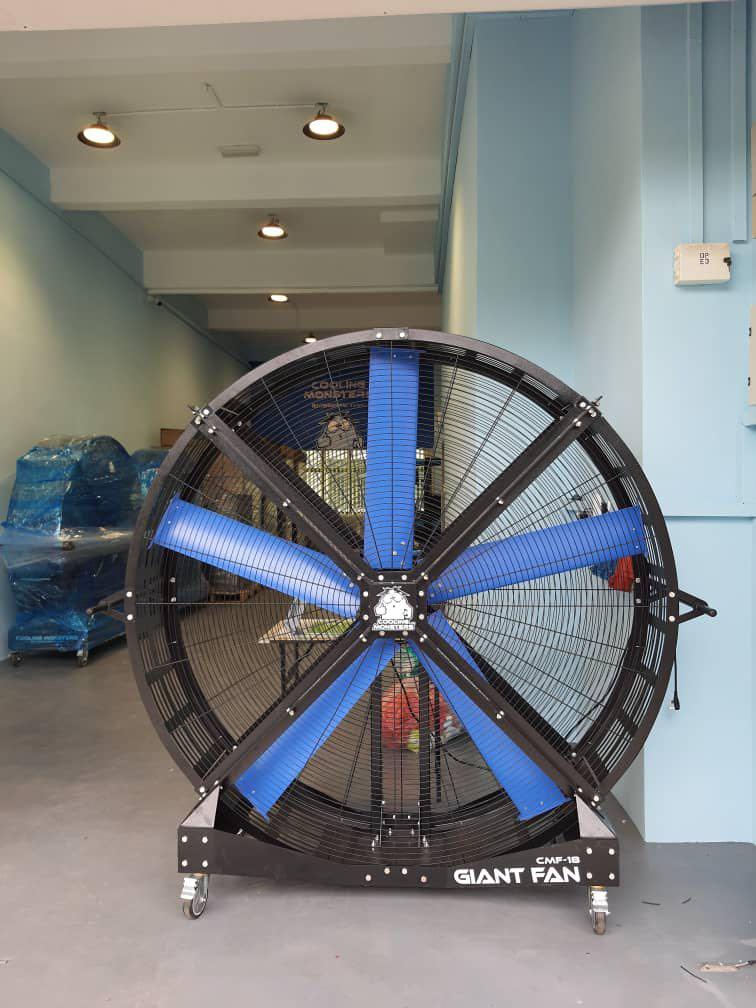 HVLS Giant Fan | Big Fan | Huge Fan | 210 Height | Industrial Fan ...