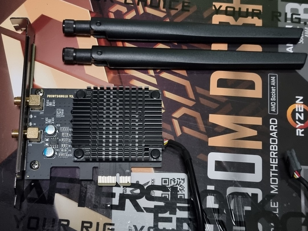 Intel AX200 WiFi 6 + Bluetooth 5.0 PCIe card, Computers & Tech, Parts ...