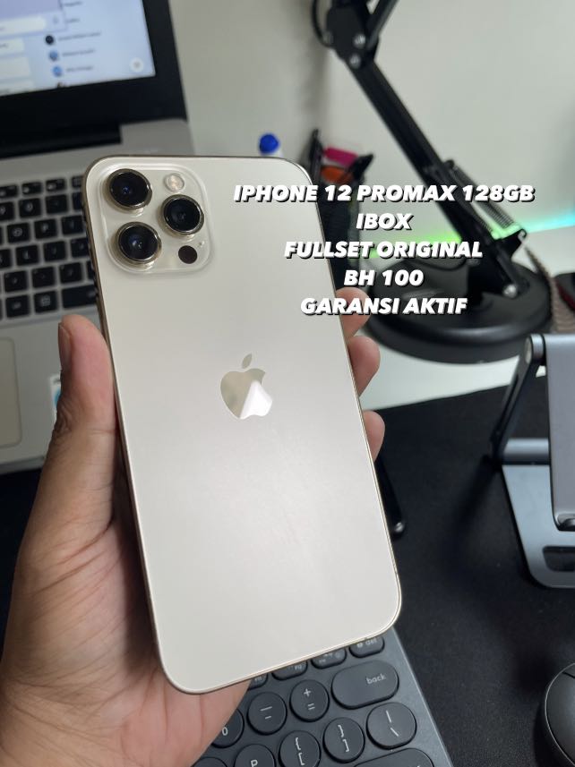 Iphone 12 promax 128 ibox dijamin memuaskan, Telepon Seluler & Tablet ...