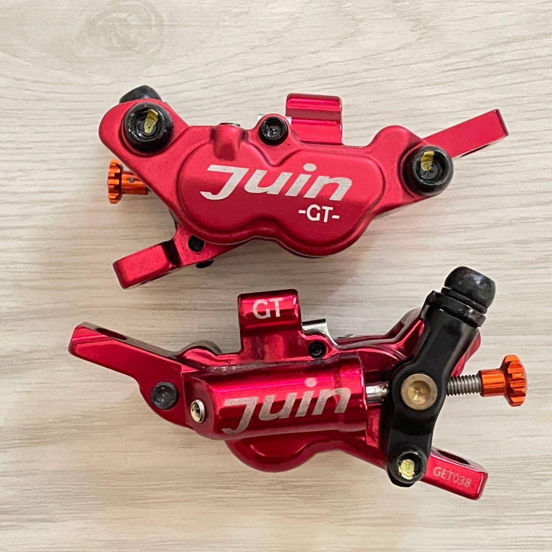 Juin Tech GT-P 4 Piston Brakeset, Sports Equipment, Bicycles & Parts ...