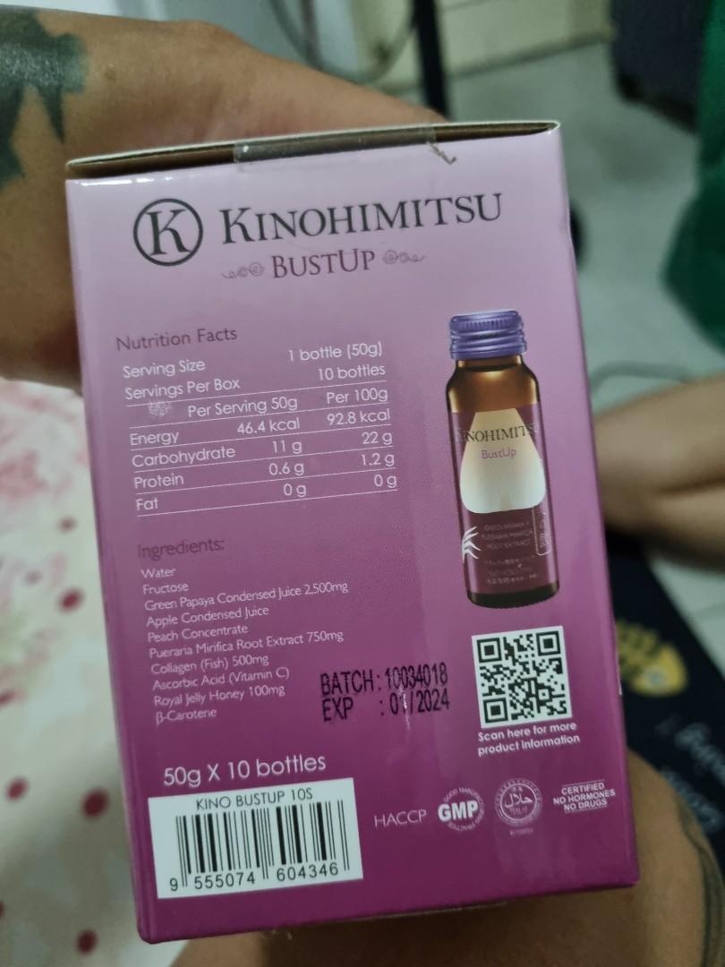 Kinohimitsu bustup, Beauty & Personal Care, Bath & Body, Body Care on ...