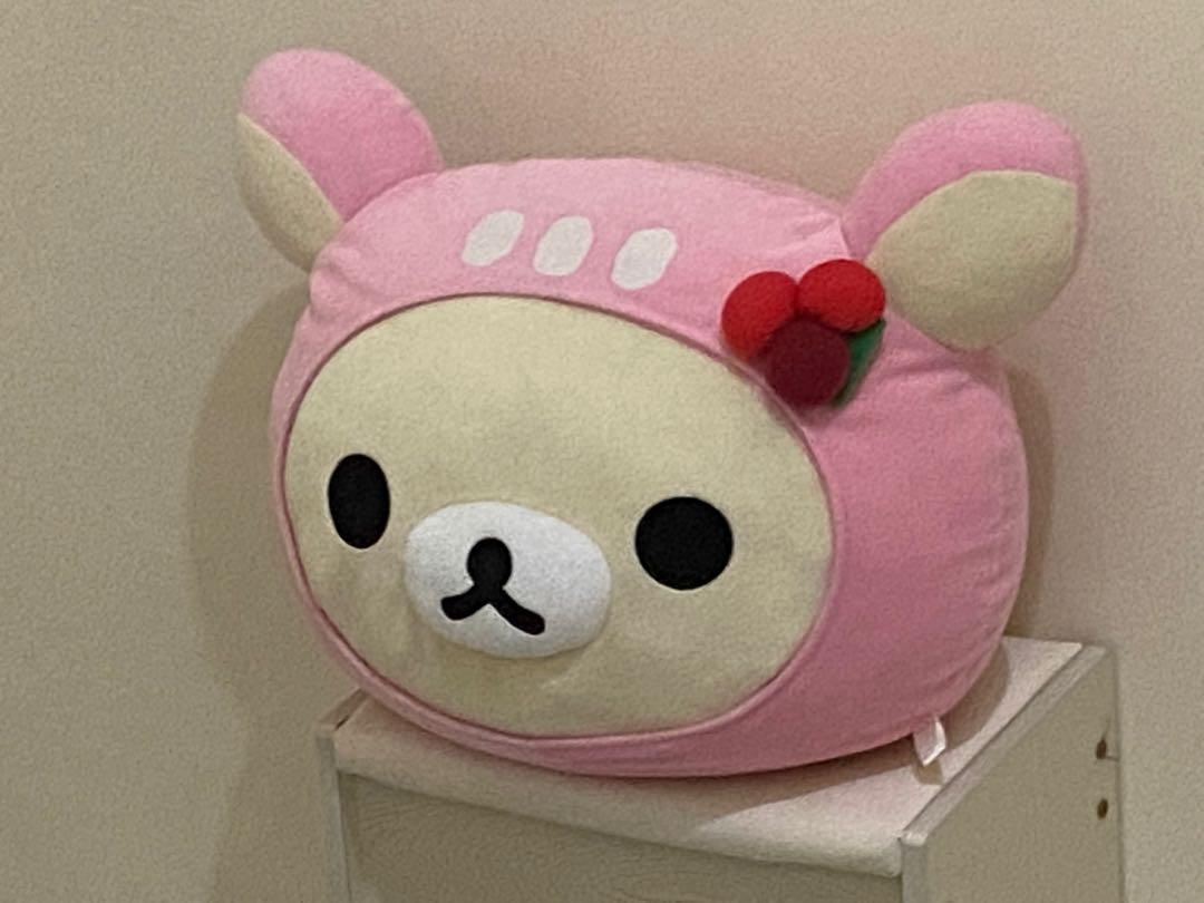 KORI HEAD BIG RILAKKUKA PLUSHIE, Hobbies & Toys, Toys & Games on Carousell
