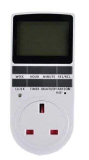 KWE-TM02 Electronic Digital Timer Plug Kitchen Timer Plug 230 V 50 Hz 7 ...