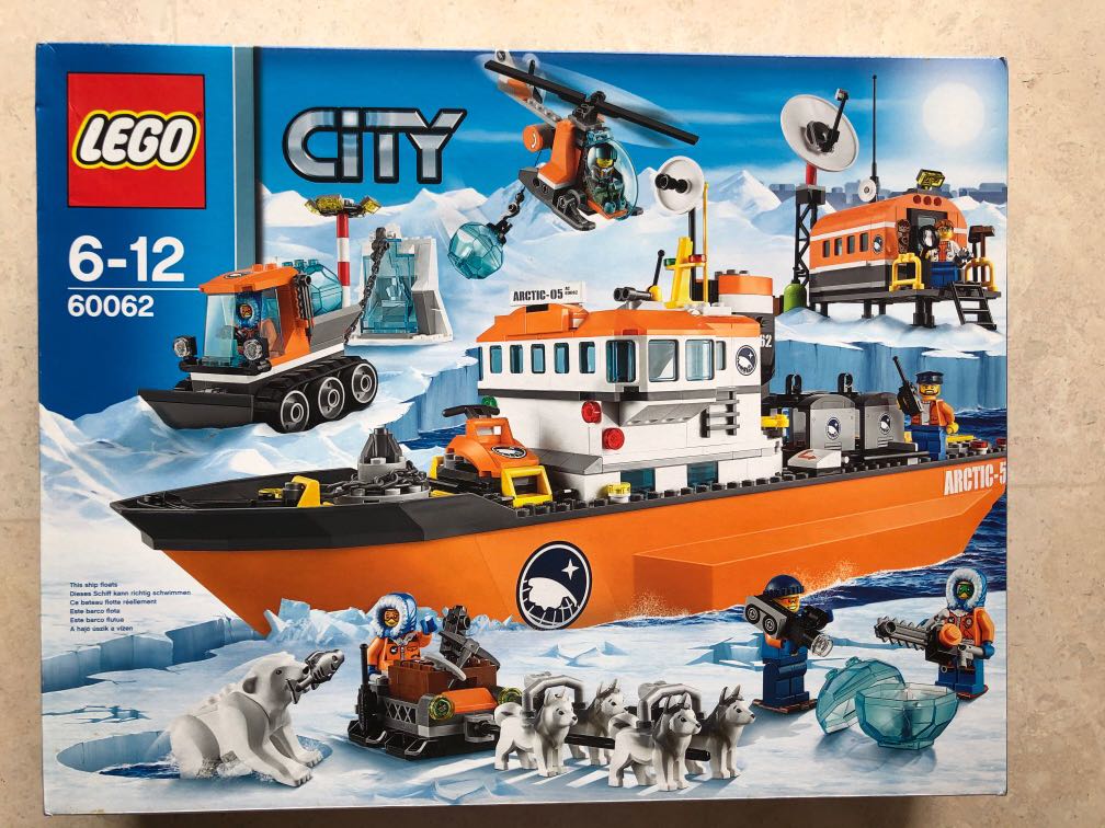 LEGO City 60062 Artic Icebreaker, Hobbies & Toys, Toys & Games on Carousell