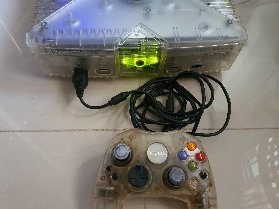 Limited Edition Crystal Xbox Video Game System, Video Gaming, Video ...