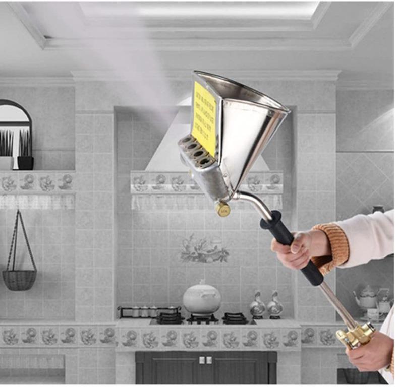 LUBAN Cement Mortar Spray Gun - Stucco Shovel Cement Spray Gun - Air ...