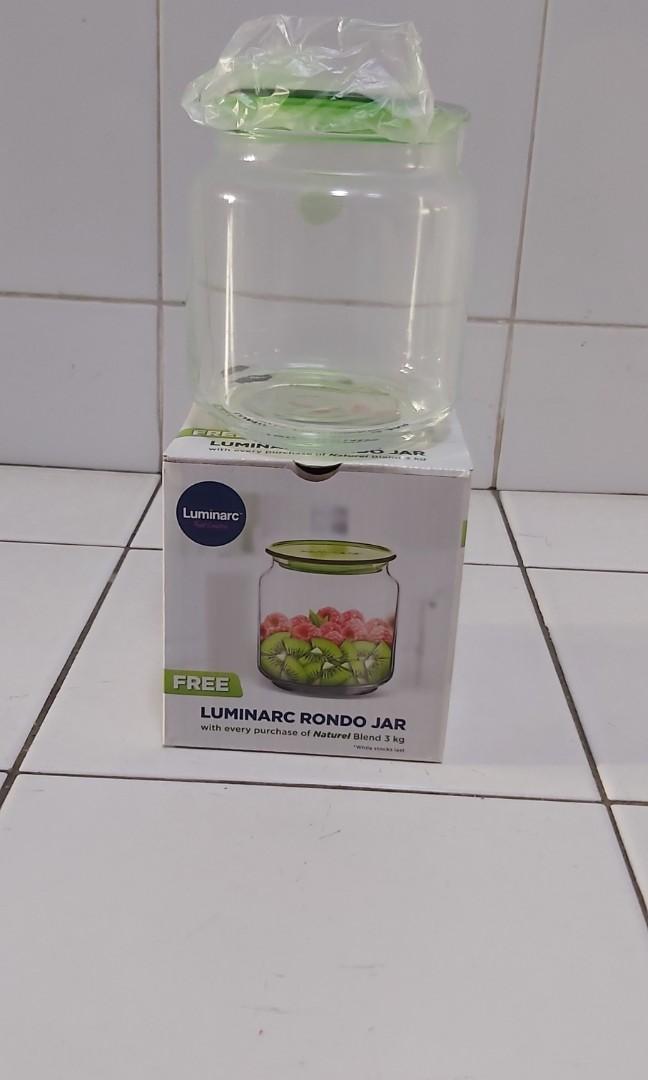 Luminarc Rondo Jar, Furniture & Home Living, Kitchenware & Tableware ...