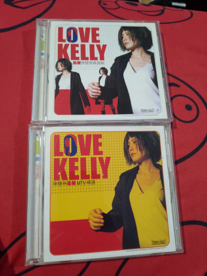 Mandopop CD+VCD set Kelly Chen Love Kelly collection, Hobbies & Toys, Music & Media, CDs & DVDs ...