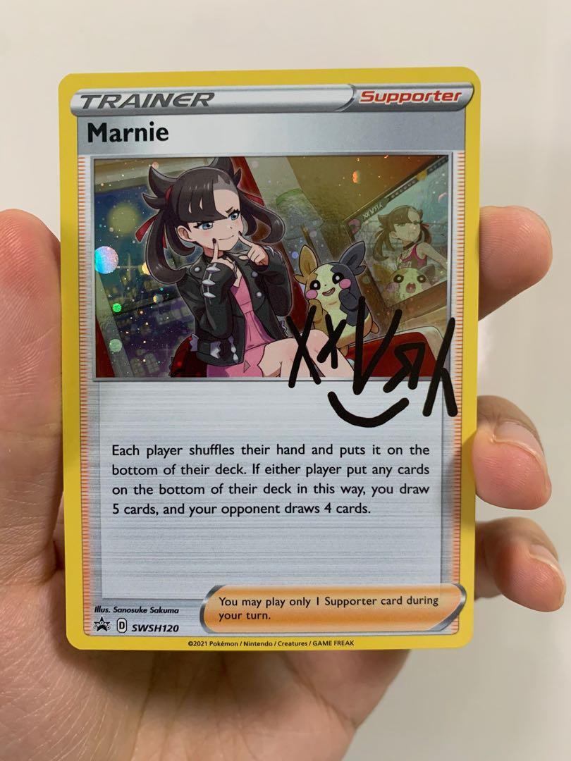 Marnie Autograph Card - Printable Cards