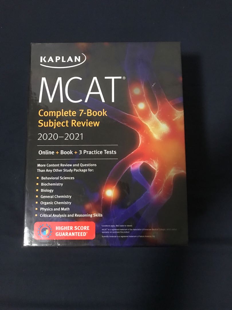 MCAT Kaplan 2020-2021 set, Everything Else on Carousell