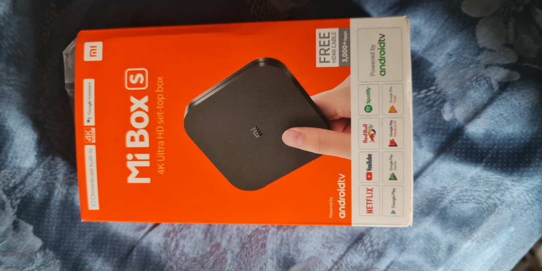 Mi Box S 4k Ultra HD set-top box, TV & Home Appliances, TV ...