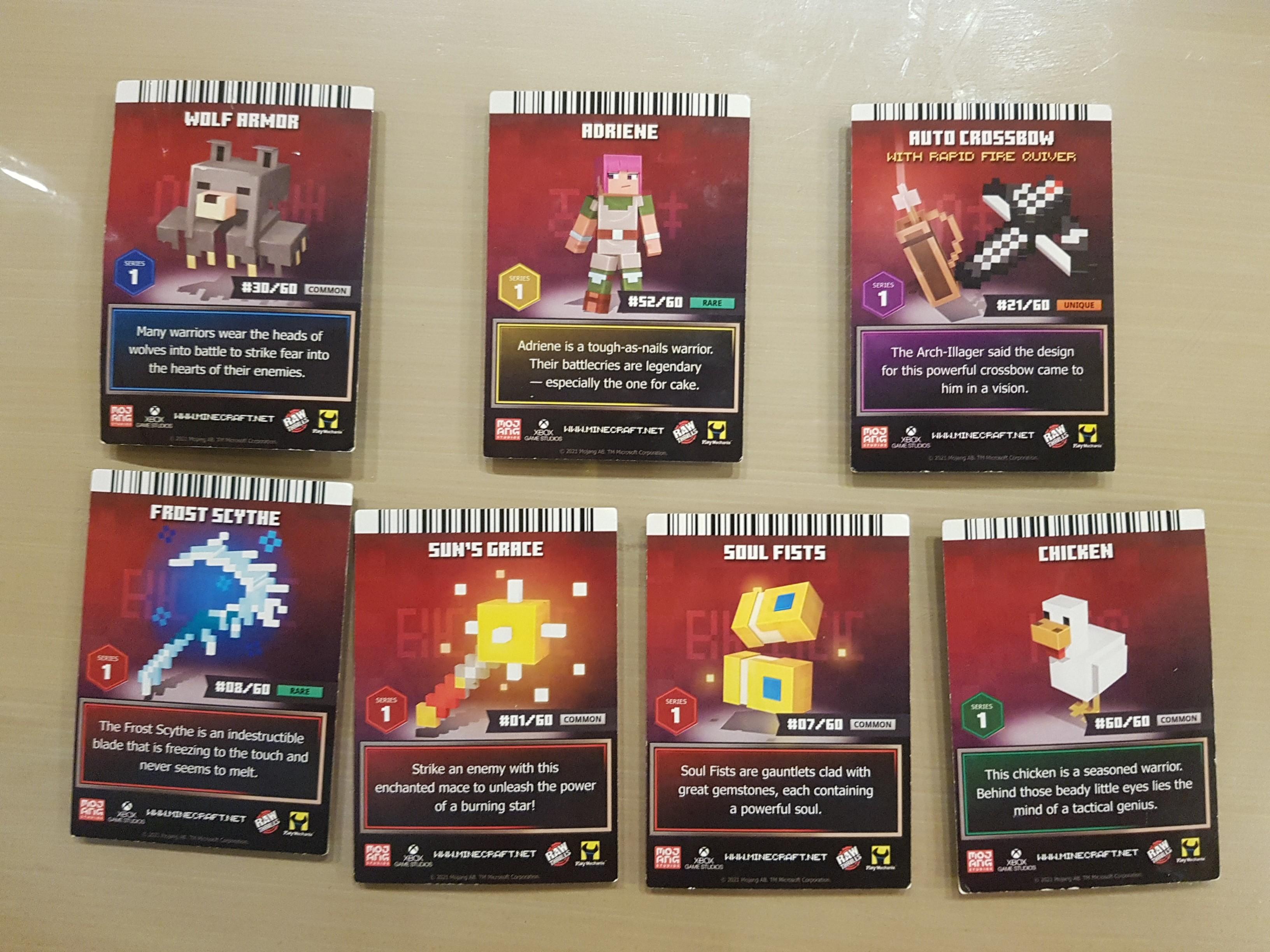 MINECRAFT DUNGEON CARD, Hobbies & Toys, Toys & Games on Carousell