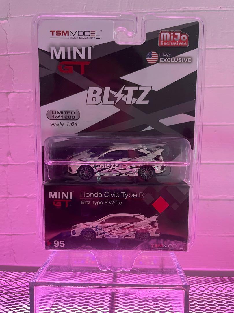 Mini GT Honda Civic Type R - Blitz (#95), Hobbies & Toys, Toys & Games ...