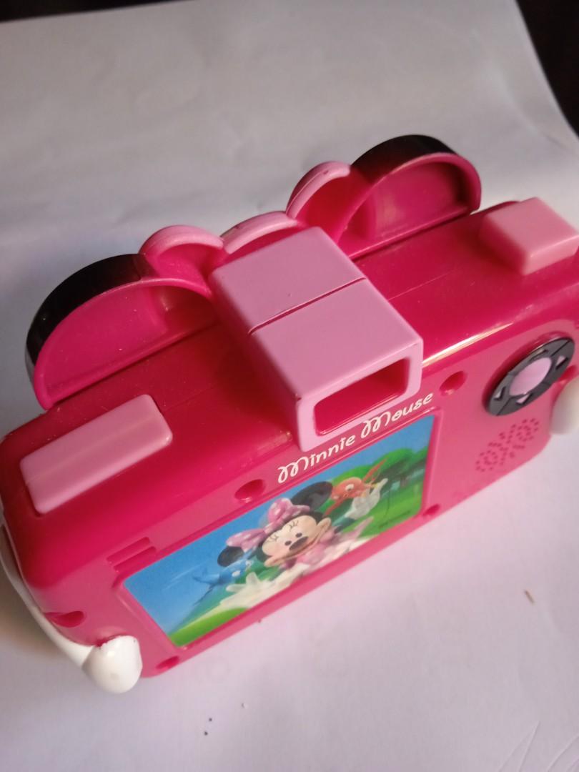 Minnie mouse camera, Hobbies & Toys, Toys & Games on Carousell
