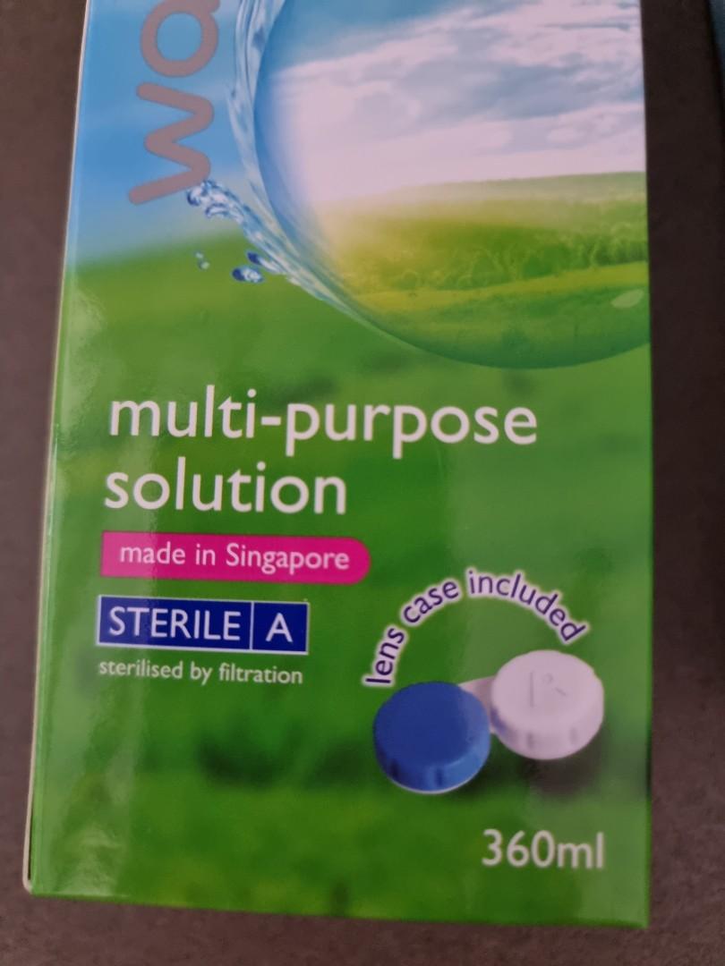 Multi-purpose solution, Beauty & Personal Care, Vision Care on Carousell