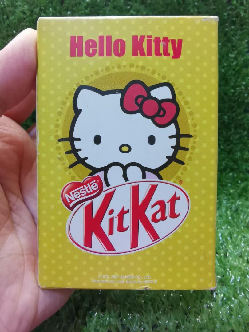 Nestle KitKat x Sanrio Hello Kitty Playing Cards, Hobbies & Toys, Toys ...