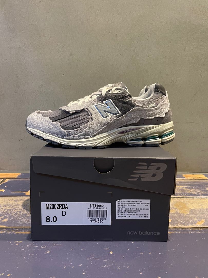 new balance M2002RDA 破壞 解構 元祖灰, 他的時尚, 鞋類, 運動鞋、球鞋在旋轉拍賣