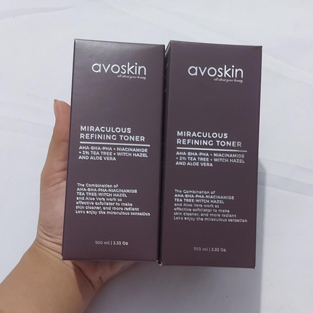 [NEW] exfoliating toner avoskin miraculous refining toner 100ml ...