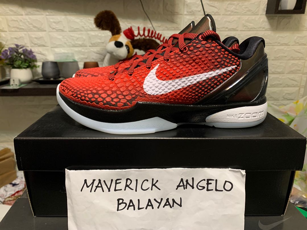 Nike Kobe 6 Protro ASG / Challenge Red, Men's Fashion, Footwear ...