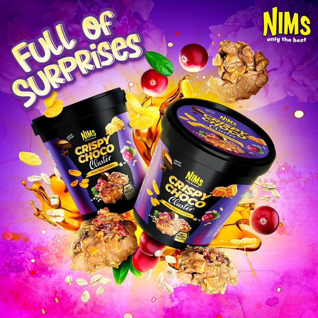 NIMS CRISPY CHOCO CLUSTER, Food & Drinks, Packaged & Instant Food on ...