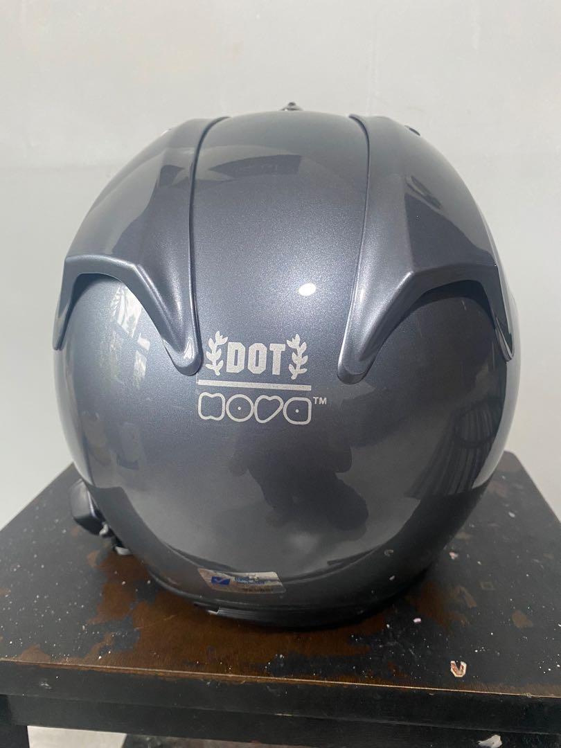 Nova Dot Helmet(PSB approved) with Bluetooth(Size M), Motorcycles ...