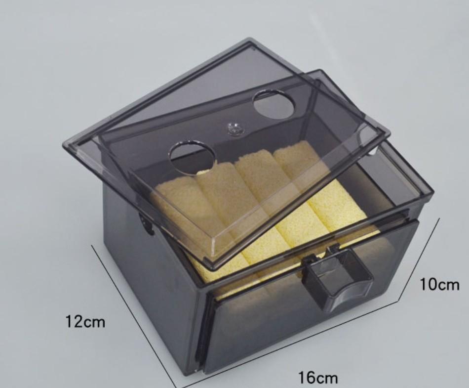 Overhead filter with bottom tray sump system for Fish Aquarium Tank ...