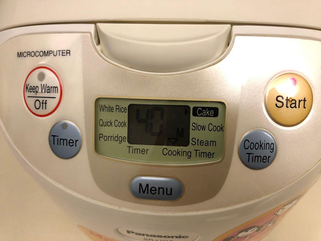 Panasonic 1.8L / 10 cup Rice Cooker, TV & Home Appliances, Kitchen ...