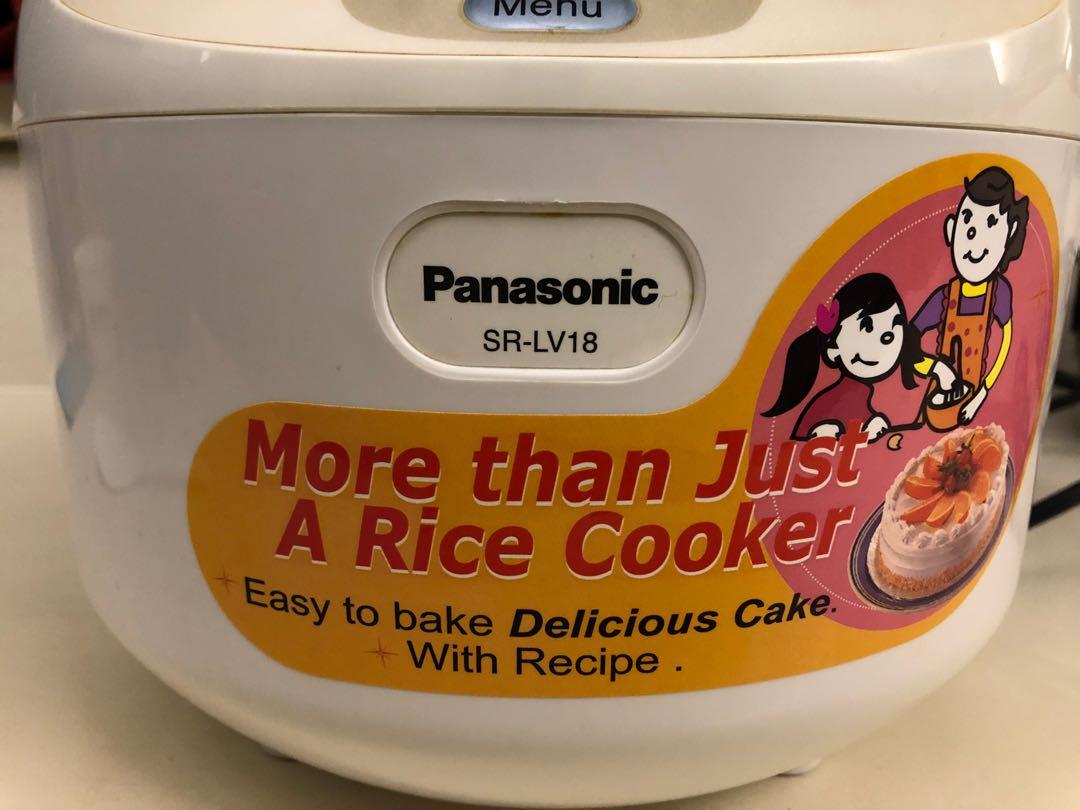 Panasonic 1.8L / 10 cup Rice Cooker, TV & Home Appliances, Kitchen ...
