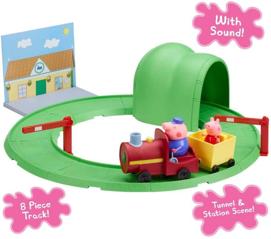 [["Peppa Pig Grandpa Pig's Train & Track Set With Sound"]], Hobbies ...