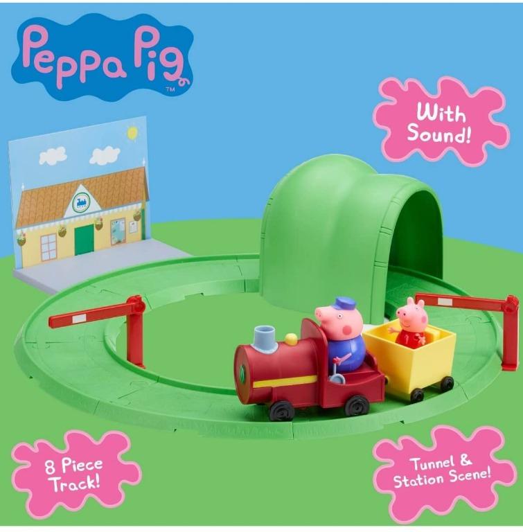 [["Peppa Pig Grandpa Pig's Train & Track Set With Sound"]], Hobbies ...