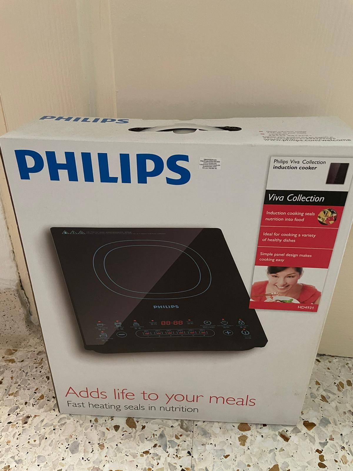 Philips induction cooker, TV & Home Appliances, Kitchen Appliances ...