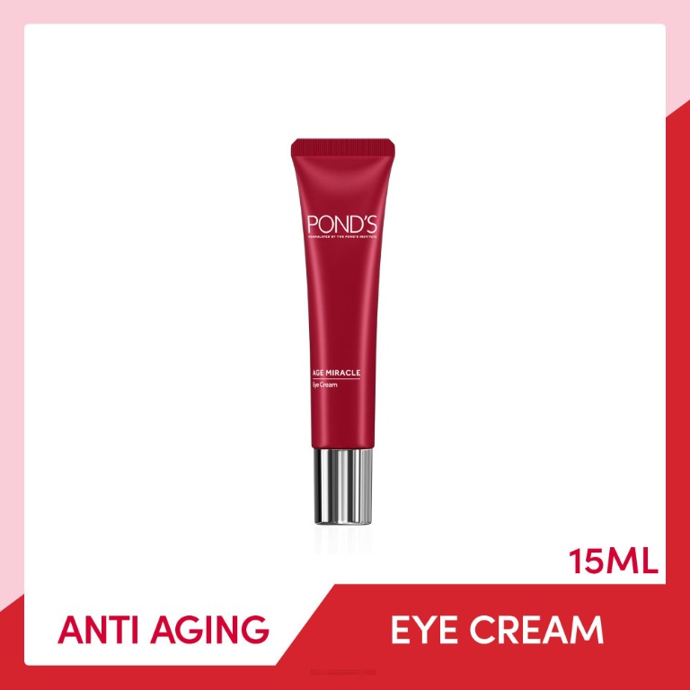 PONDS Age Miracle Eye Cream 15ml, Beauty & Personal Care, Face, Face ...