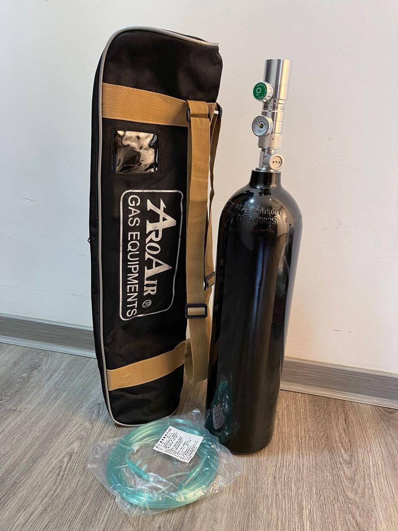 Portable Medical Oxygen Tank Oxygen Therapy Set, Health & Nutrition ...