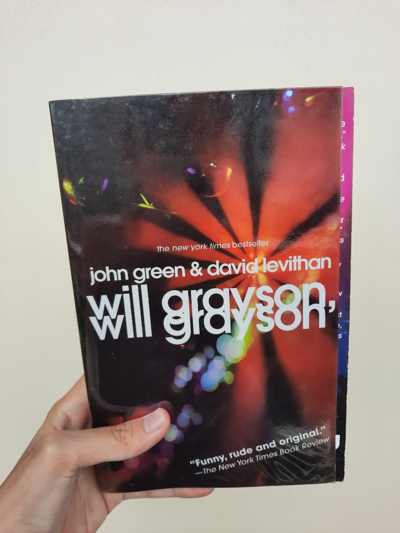 [Pre-loved Book] Will Grayson, Will Grayson by John Green and David ...
