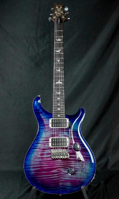 PRS Custom 24 Violet Blue Burst, Hobbies & Toys, Music & Media, Musical ...
