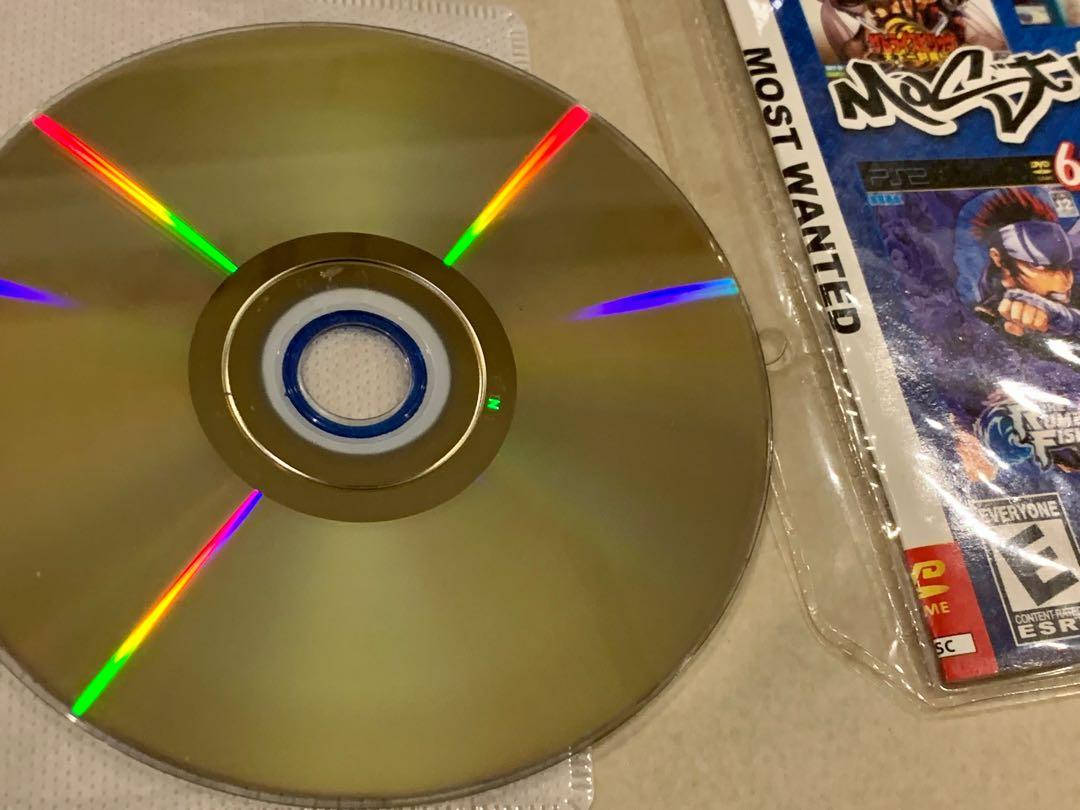 PS2 Factory Pressed Multiloader Assorted 6 in 1 Fighting Games, Video ...