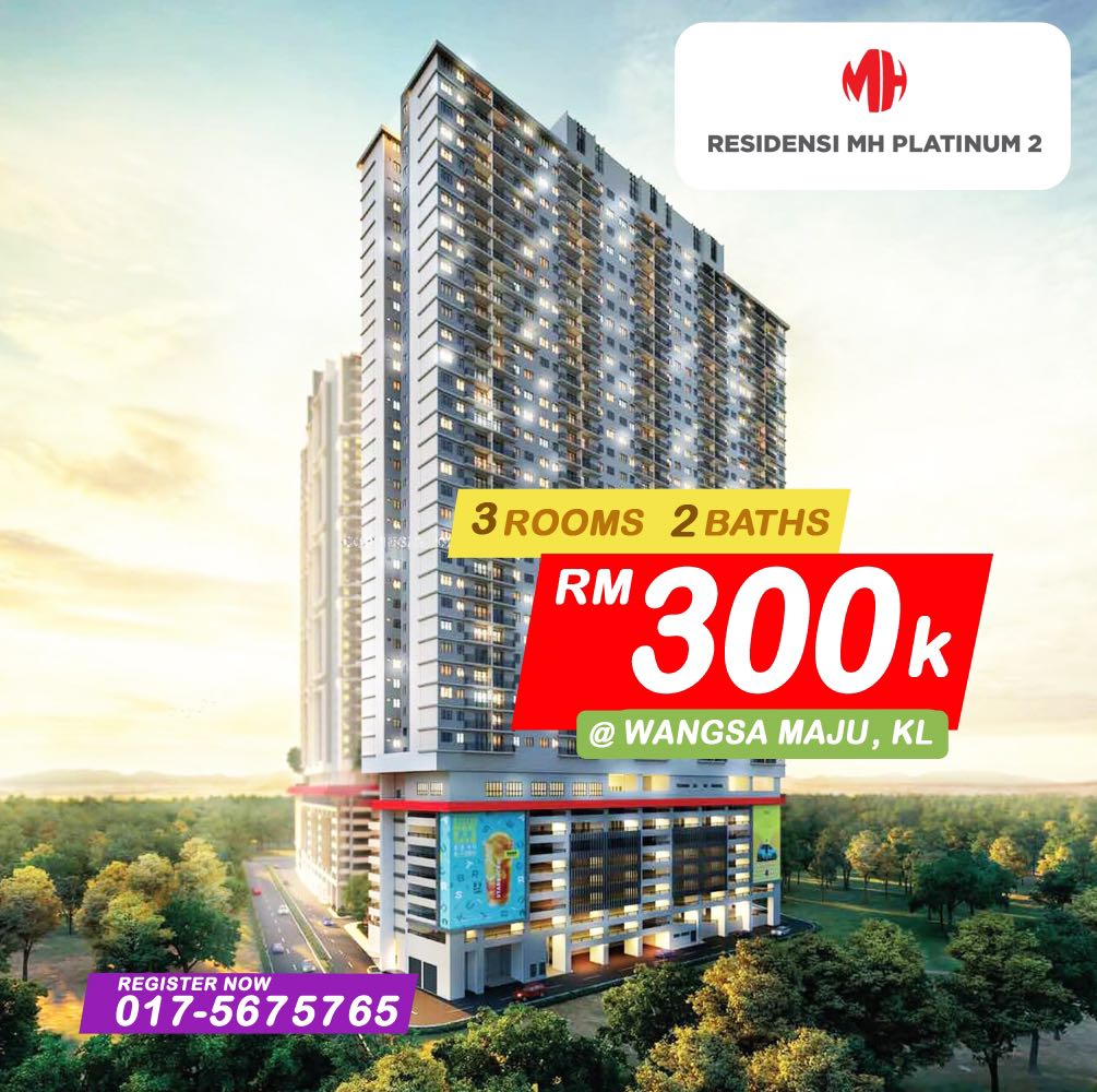 Residensi MH Platinum 2 / Merdu - Rumawip - Residensi Wilayah, Property ...